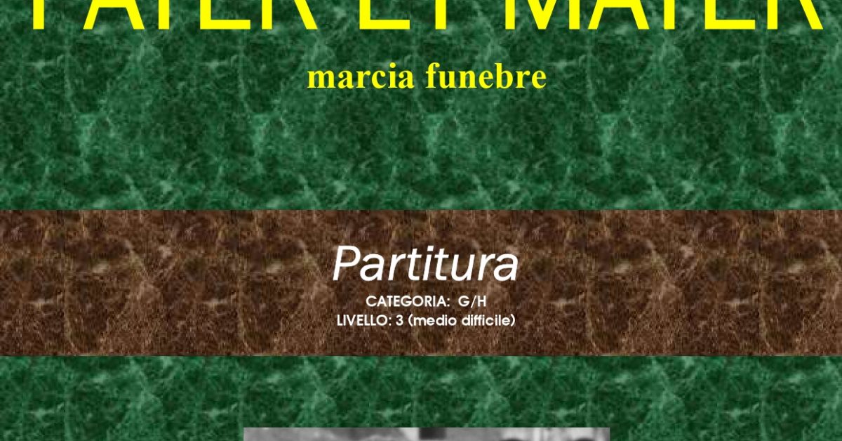 PATER ET MATER – Studiomusicalicata edizioni musicali